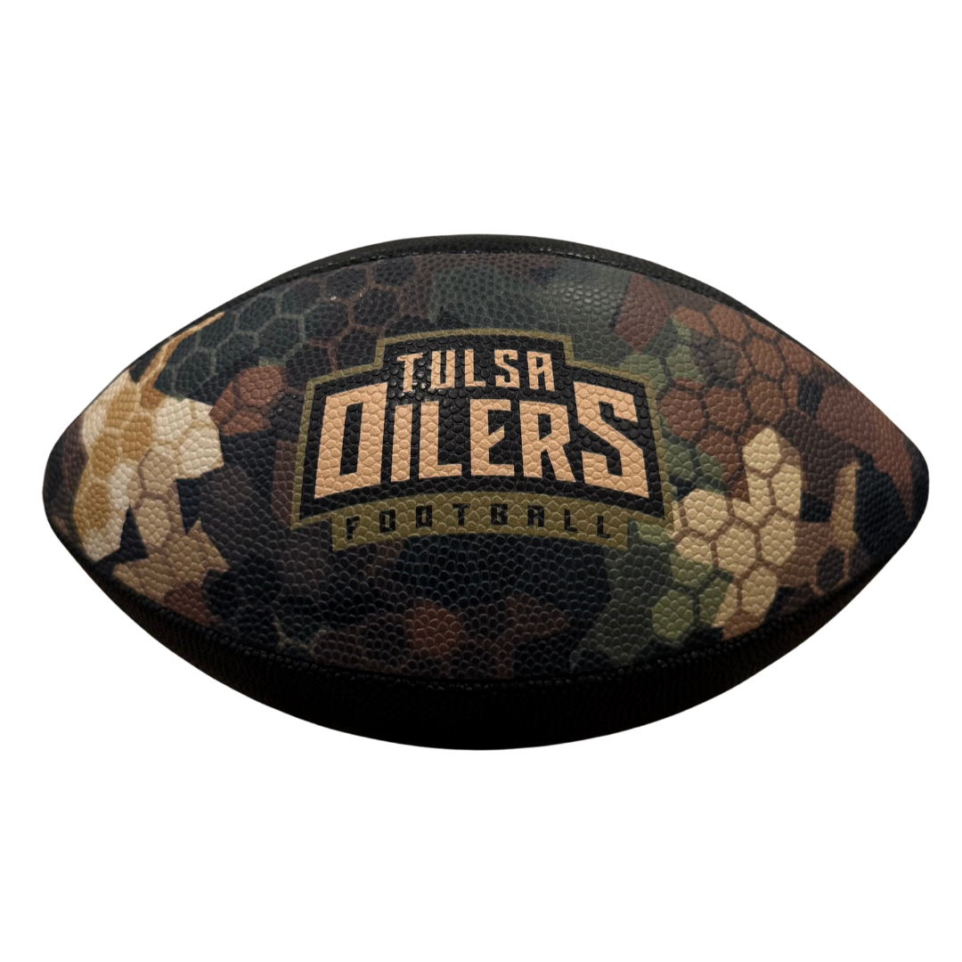 F - 2025 Tulsa Oilers Military Official Game Football | Tulsa Oilers ...