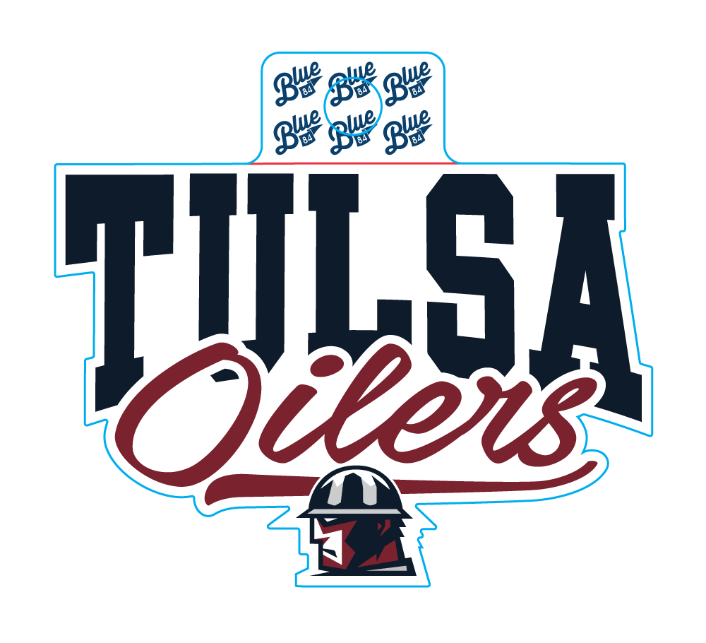 N - 23/24 Tulsa Oilers Cantillate Sticker | Tulsa Oilers Store