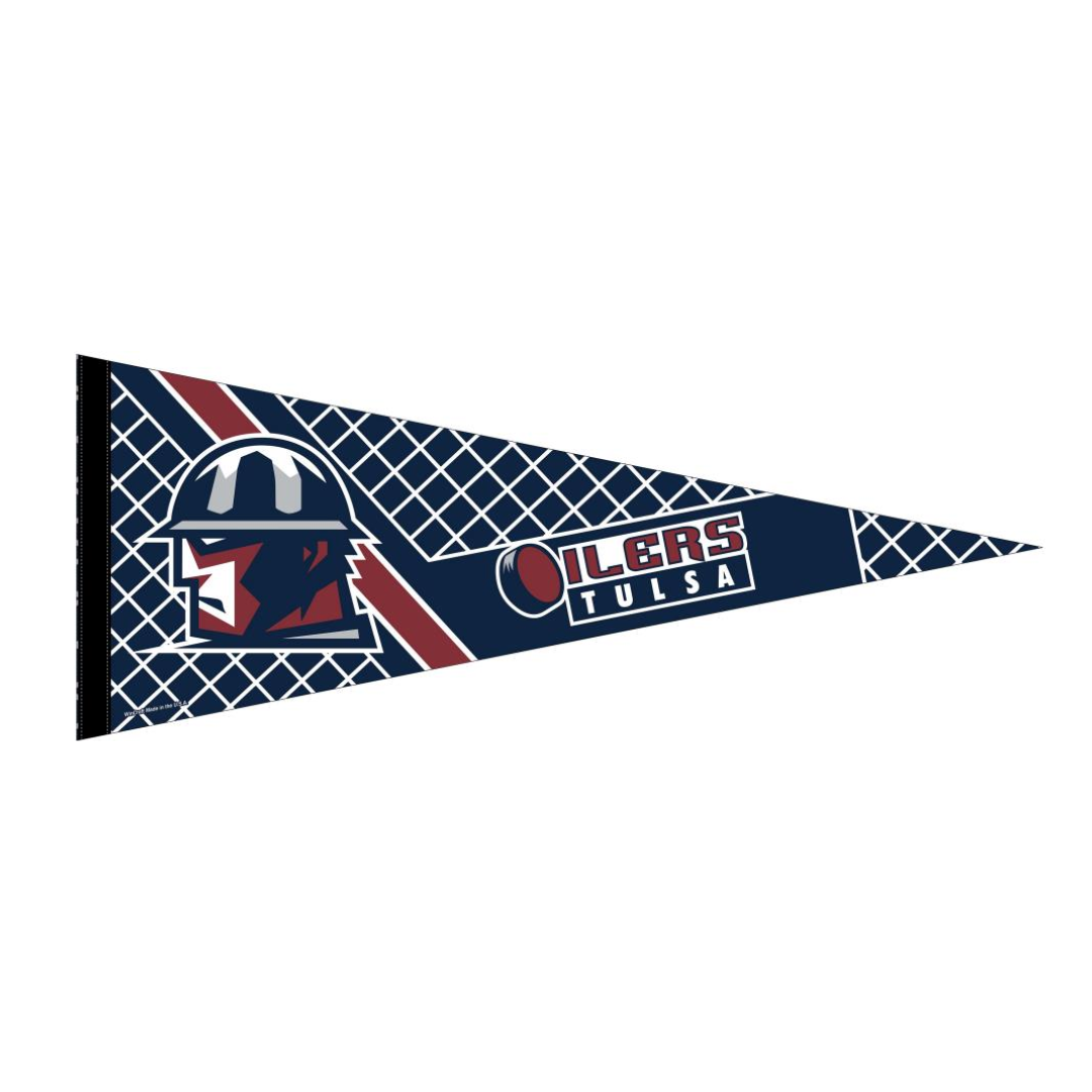 N - 23/24 Tulsa Oilers Premium Pennant | Tulsa Oilers Store