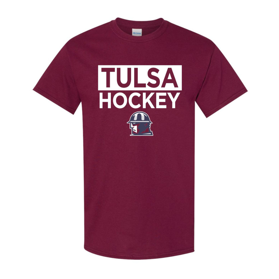 AA - 24/25 Maroon $10 Tee8 | Tulsa Oilers Store