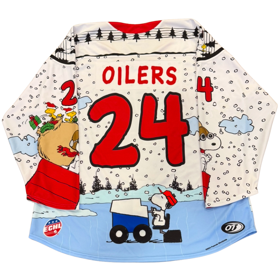 J - Peanuts Oilers #24 Jersey | Tulsa Oilers Store